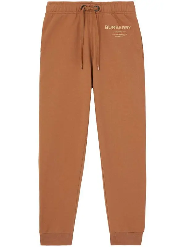 Burberry Horseferry Print Cotton Sweatpants
