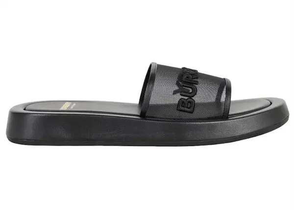 Burberry Embroidered Logo Slides