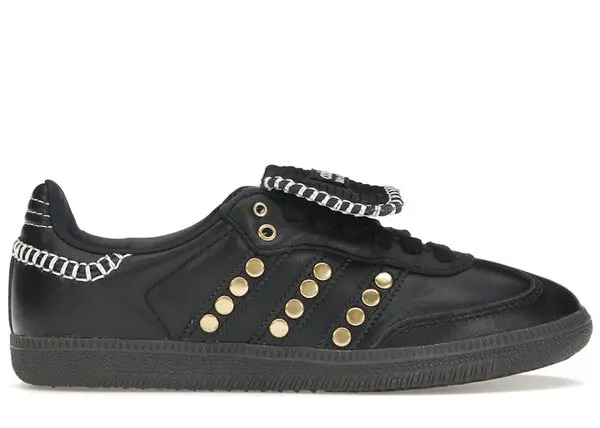 Adidas Samba Wales Bonner Studded Sneakers - Core Black/cream White