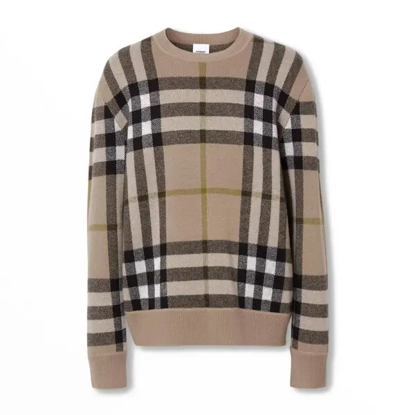 Burberry Cashmere Jacquard Sweater