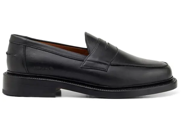 BLACKSTOCK & WEBER Jjjjound Ellis Penny Loafer - Black