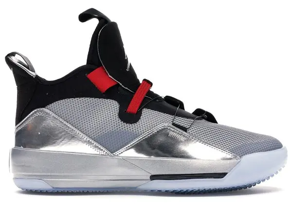 JORDAN Xxxiii All-star Sneakers - Metallic Silver/black
