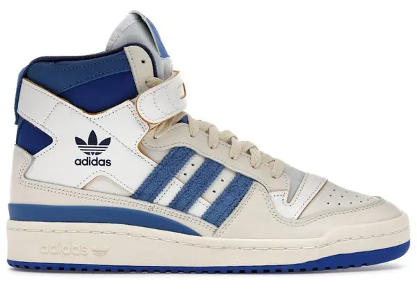 Adidas Forum Hi 84 Young Star Lord Sneakers - Off White/cloud White/royal Blue