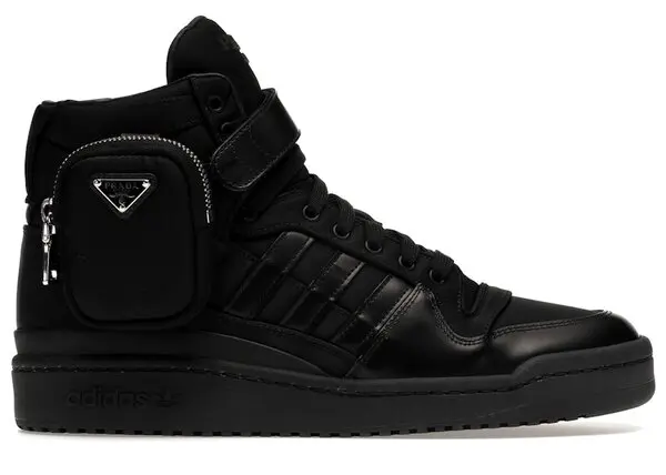 Adidas Forum High Prada Sneakers - Core Black