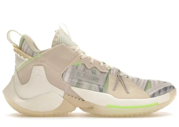 JORDAN Why Not Zer0.2 Se Mummy Sneakers - Lime Blast/light Cream/sail