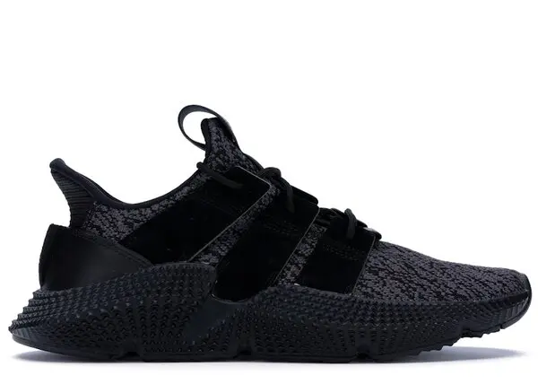Adidas Prophere Triple Black Sneakers - Core Black/solar Red