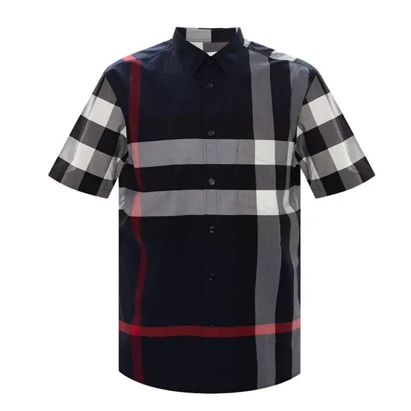 Burberry Checked Short Sleeve Shirt
