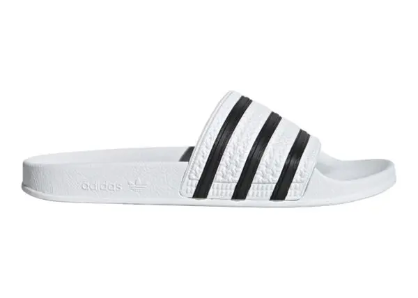 Adidas Adilette Slides - White/core Black
