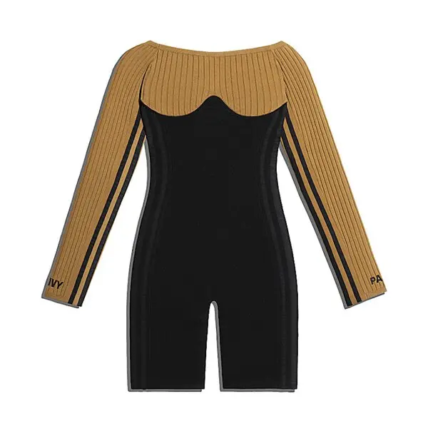 Adidas Ivy Park Long Sleeve Corset Playsuit
