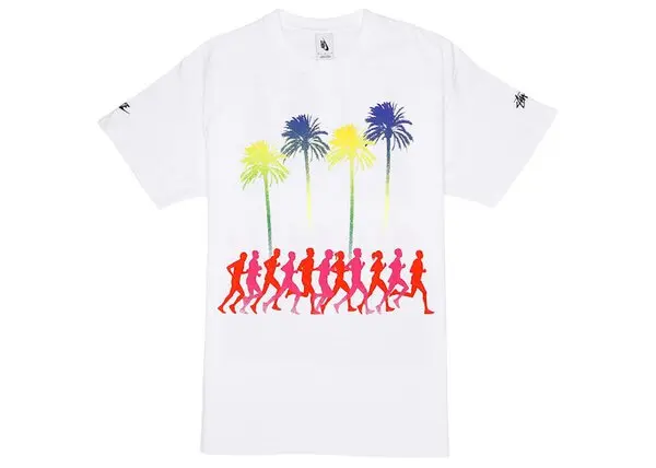 Nike X Stussy Douglas Firs To Palm Trees T-shirt - White