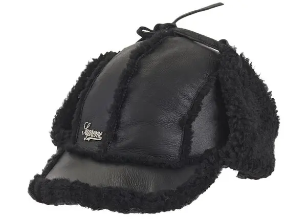 PALACE Supreme True Religion 5-panel Earflap Cap - Black