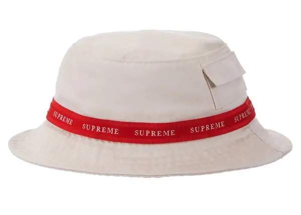 Supreme Nike X Stussy Bucket Hat - Stone