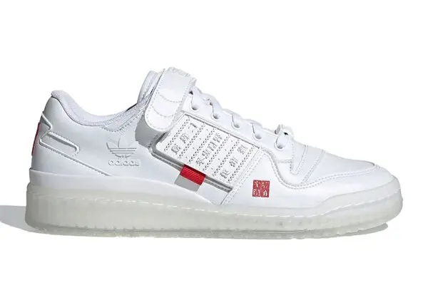 Adidas Forum Low Chinese New Year Sneakers - White/red