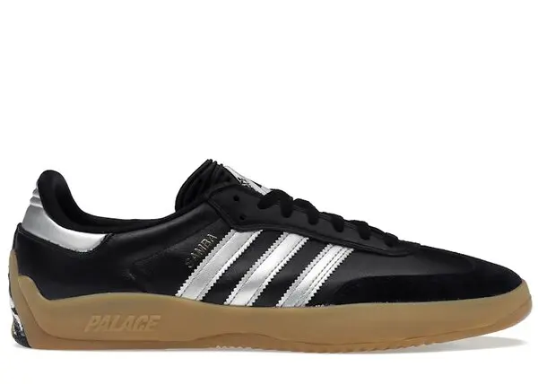Adidas Puig Samba Palace Sneakers - Core Black/silver Metallic/gum