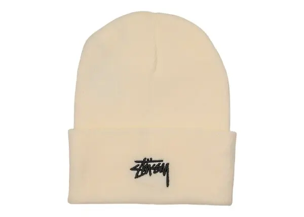 Nike X Stussy Cuff Beanie - White/black
