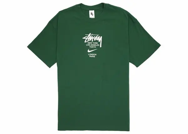 Nike X Stussy International T-shirt - Green