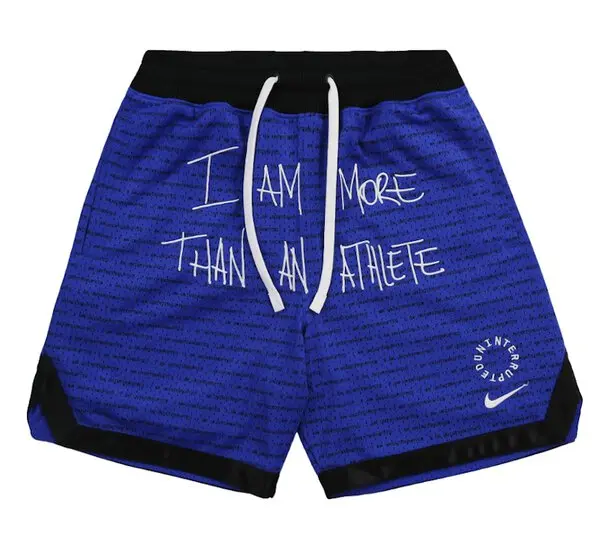 Nike X Un Lebron James More Than An Athlete Shorts - Racer Blue/black