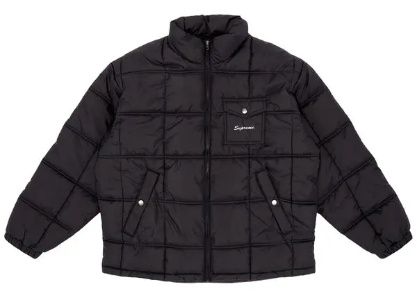 Supreme Iggy Pop Puffy Jacket - Black