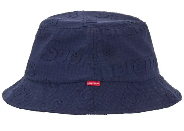 Supreme Acne Studios Zip-up Hoodie With Graphic Detail - Navy Blue