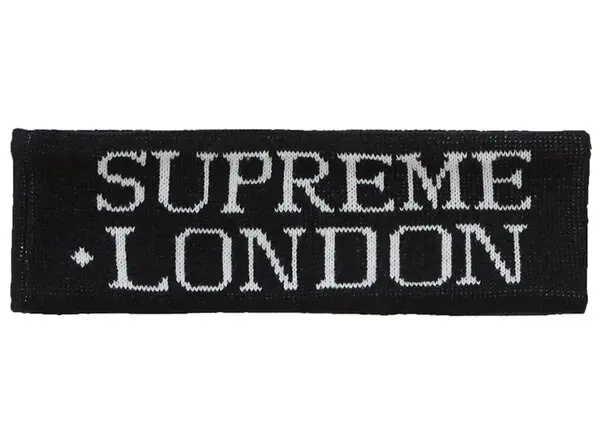 Supreme International Headband - Black