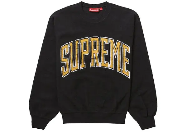 Supreme Crewneck Sweatshirt - Black