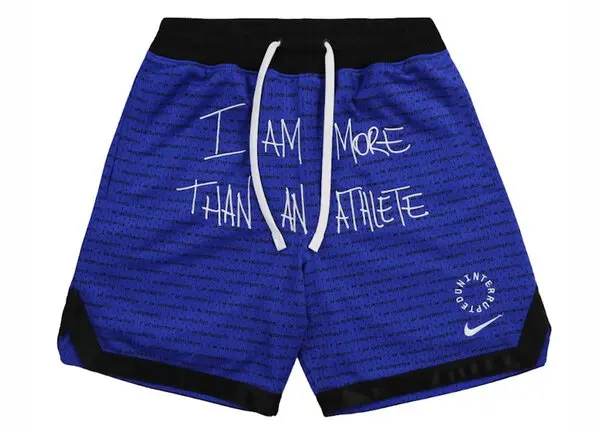 Nike X Un Lebron James More Than An Athlete Shorts - Racer Blue/black