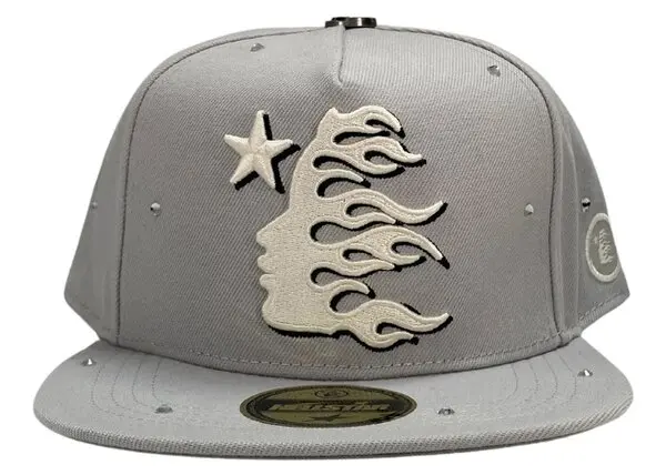 Supreme Swarovski S Logo New Era 59fifty Fitted Hat - Grey
