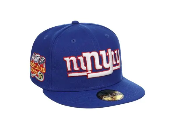 Supreme Swarovski S Logo New Era 59fifty Fitted Hat - Royal/gray