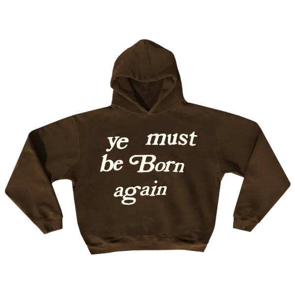 CACTUS PLANT FLEA MARKET Born Again Hooded Sweatshirt - Brown