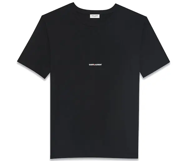 Saint Laurent Basic Logo T-shirt