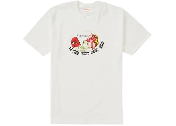 Supreme It Gets Better Every Time Tee Shirt - White