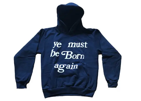 CACTUS PLANT FLEA MARKET Born Again Hooded Sweatshirt - Darkest Navy Blue