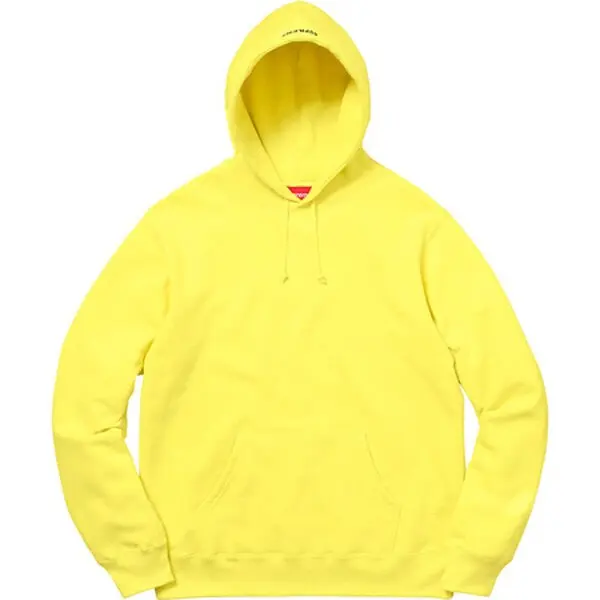 Supreme Illegal Business Hooded Sweatshirt - Lemon