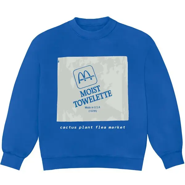 CACTUS PLANT FLEA MARKET X Mcdonald's Crewneck Sweatshirt - Patient