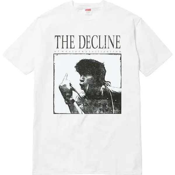 Supreme Decline Of Western Civilization Tee Shirt - White