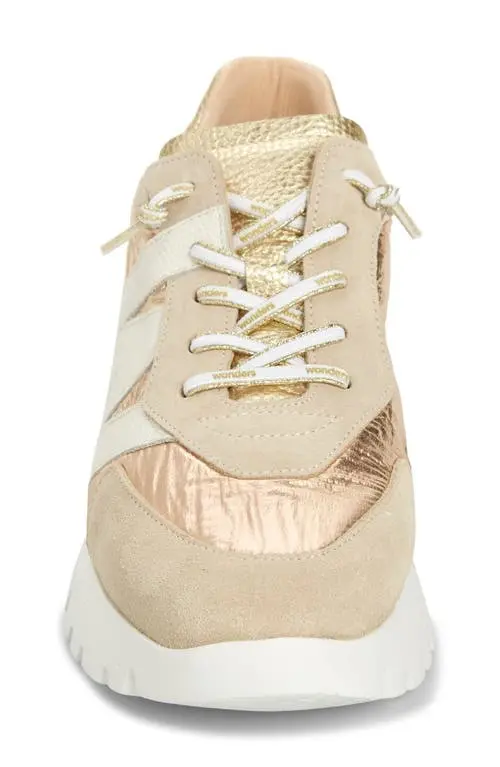 WONDERS Oslo Sneaker - Trend Beige Platino