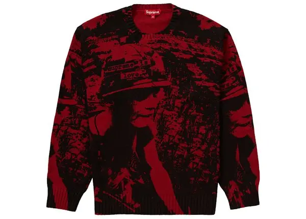 Supreme Is Love Sweater - Red