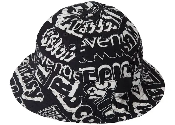 Supreme X Hysteric Glamour Text Bell Hat