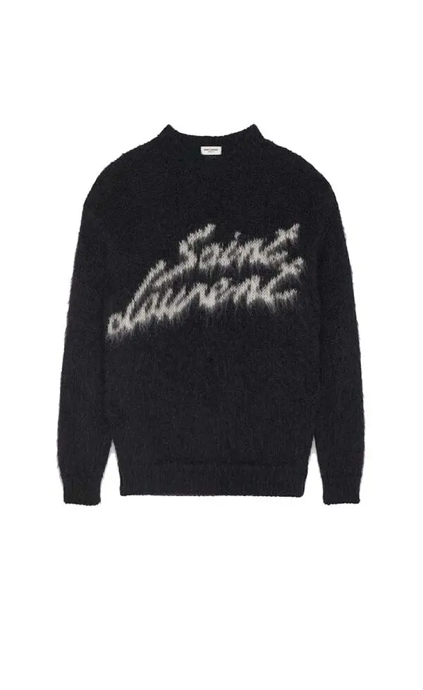 Saint Laurent 90s Mohair Sweater