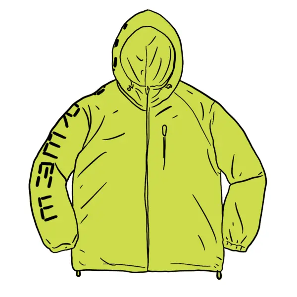 Supreme Digital Logo Track Jacket - Bright Green