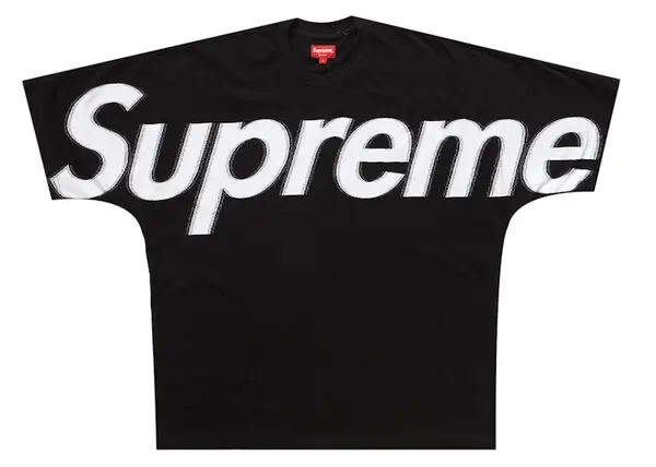 Supreme Intarsia Short Sleeve Top - Black
