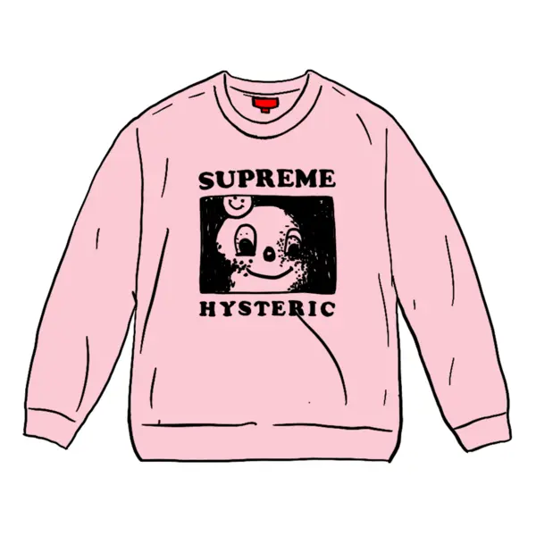 Supreme Hysteric Glamour Crewneck Sweatshirt