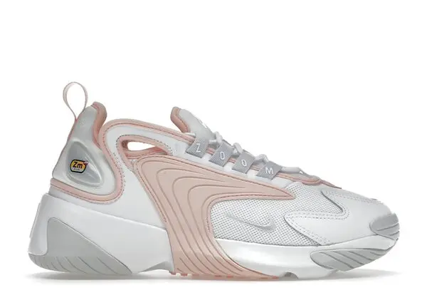 Nike Zoom 2k Icon Clash Sneakers - White/aura/washed Coral