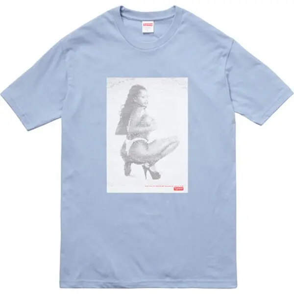 Supreme Digi Tee Shirt - Light Blue