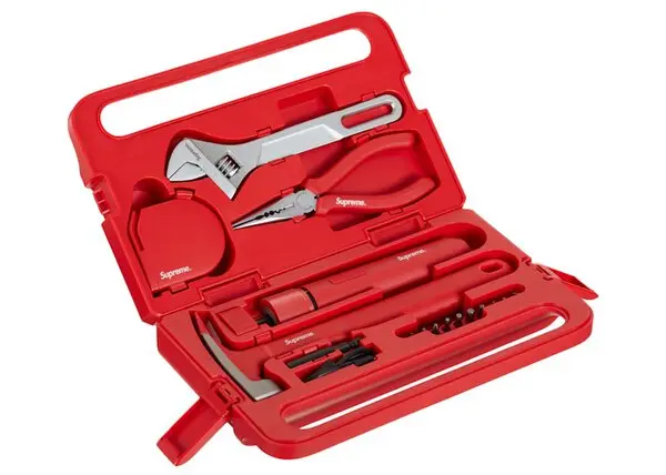 Supreme Hoto 5piece Tool Set - Red