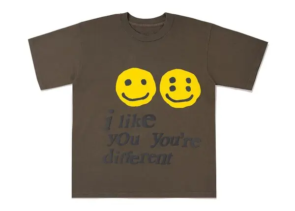 CACTUS PLANT FLEA MARKET I Like You You're Different T-shirt - Green