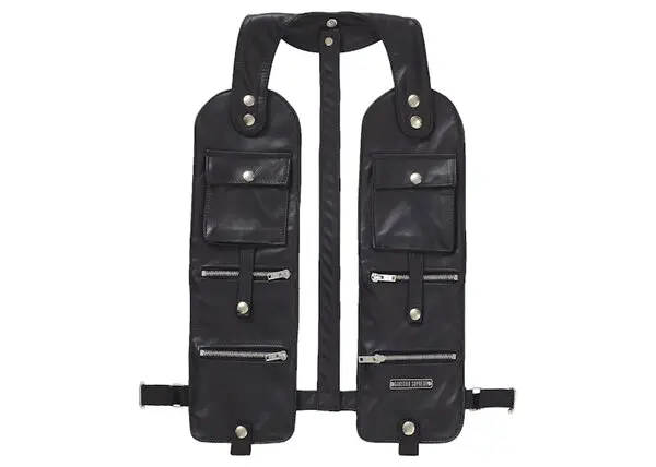 Supreme Jean Paul Gaultier Schott Leather Holster - Black