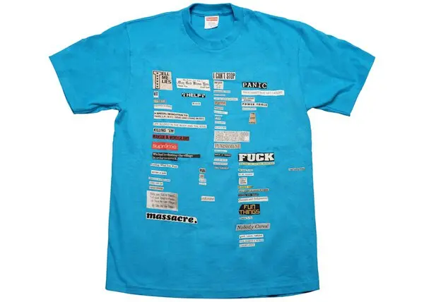 Supreme Cutouts Tee Shirt
