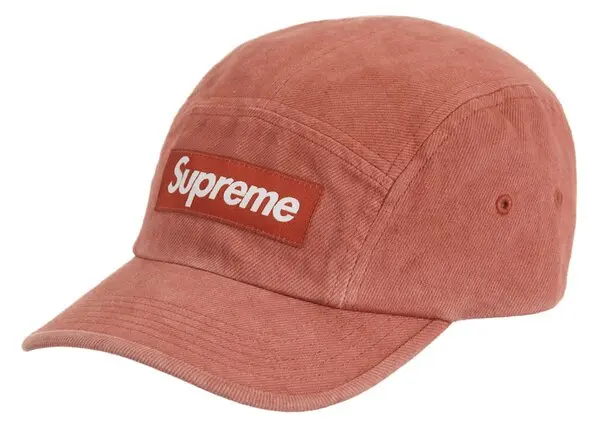 Supreme Denim Camp Cap - Rust