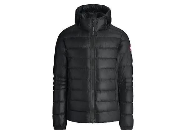 Canada Goose Crofton Down Slim Fit Hooded Jacket - Black